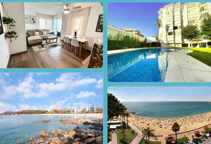 Seahomes Vacations - Coral Sun -Fenals Beach + Pkg - Lloret de Mar