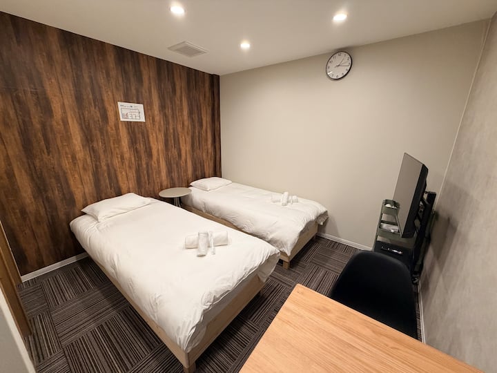 大阪难波公寓16/通天阁/日本橋/天王寺/难波/电车直达机场/全新装修/ - Osaka, Japan