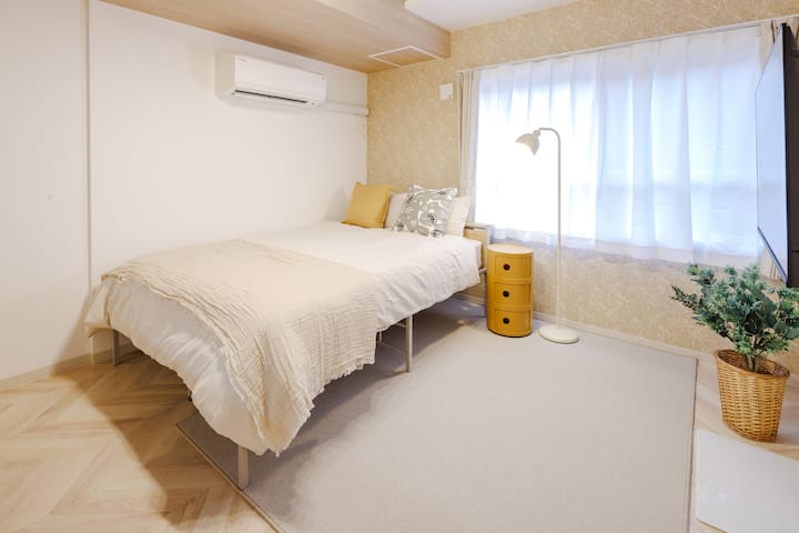 Sr202札幌中心部築浅物件すすきのまで徒歩圏内!明るく温かみのある室内で快適な滞在を! - 삿포로시