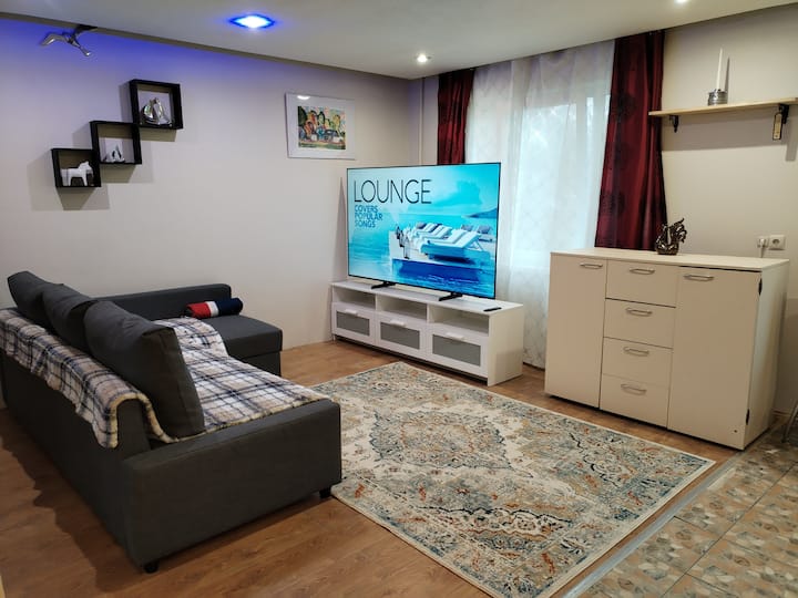 Cozy Studio Flat, Groung Floor, The Best Area - Latvia
