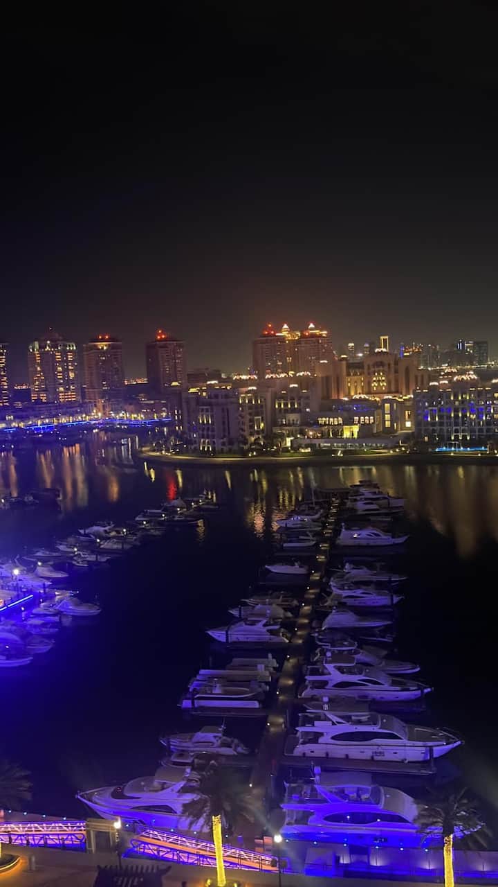 Luxurious Marina View Apartment Pearl Qatar - Qatar