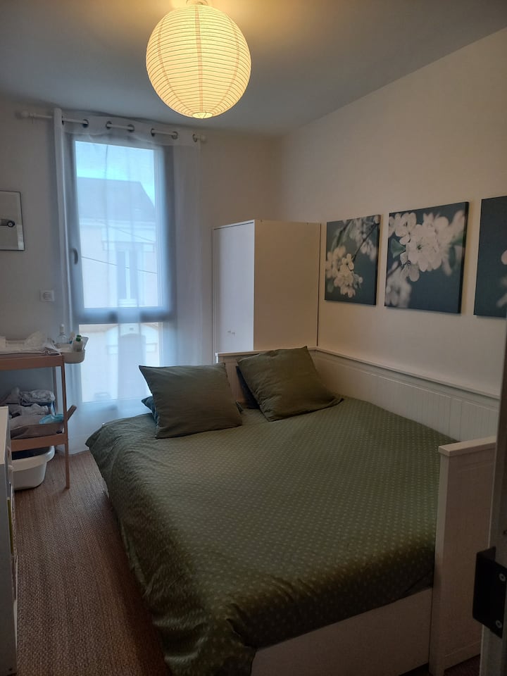 Chambre Dans Maison Chaleureuse - Le Mans