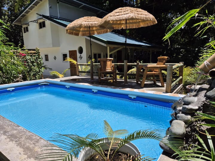 Private House - Amazing Oceanview Treehouse & Pool - Puerto Princesa