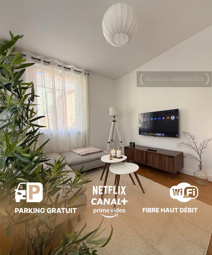 ❶ Le Glow - ÉLégant - Paisible - Parking - Mulhouse