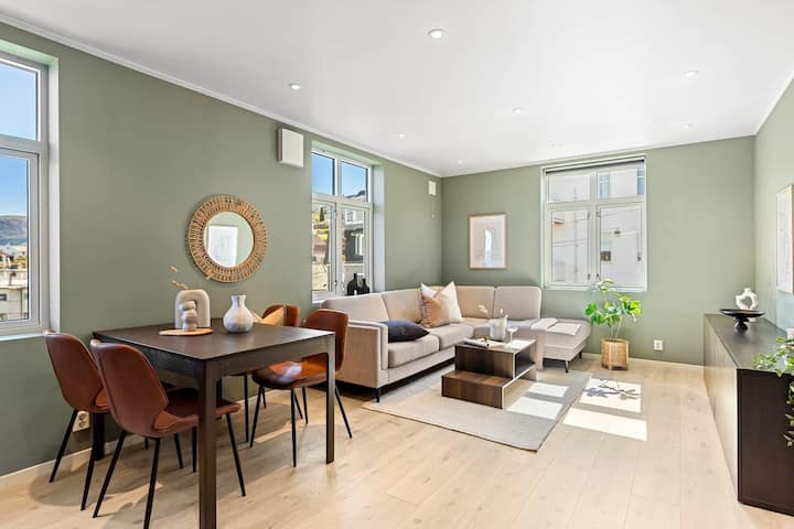 Koselig Og Moderne Sentrumsnær Leilighet - Bergen