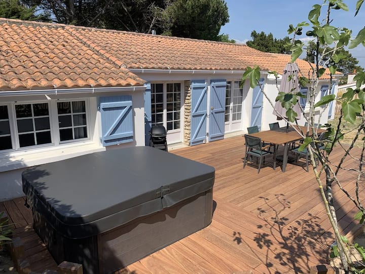 Maison De Vacances, Pour Famille Avec Plage Et Spa - Barbâtre