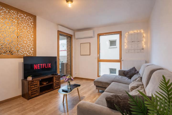 Gare Part Dieu, Netflix, Wifi Fibre, Paisible - Villeurbanne