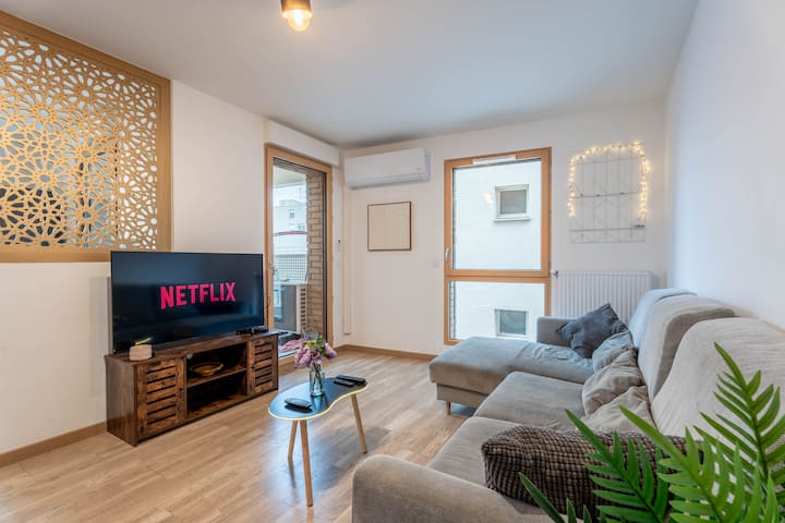 Gare Part Dieu, Netflix, Wifi Fibre, Paisible - Villeurbanne