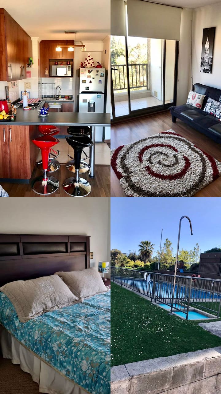 Cómodo Departamento Para 2 Personas - Quilpué