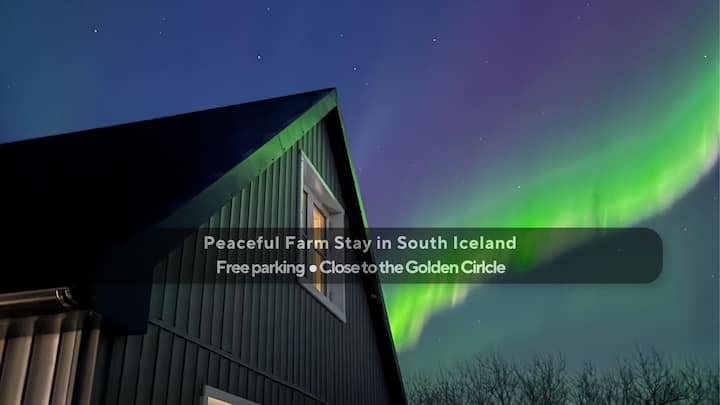 ÁSgarður Farm Stay Apartment - Islândia