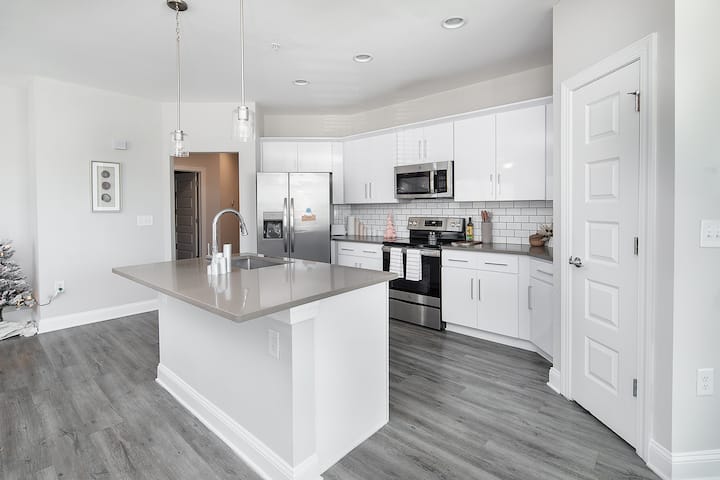 Modern Luxe 2 Br | Pool, Gym, Ev, Free Starbucks - Mooresville, NC