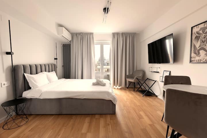 Downtown Loft With Panoramic View - Bucarest
