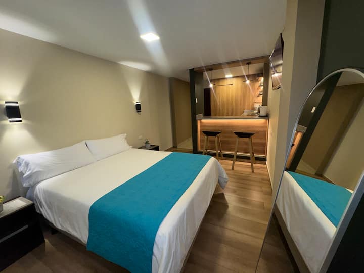 Suite Urbana Con Cocina • Ubicación Inmejorable - Tungurahua