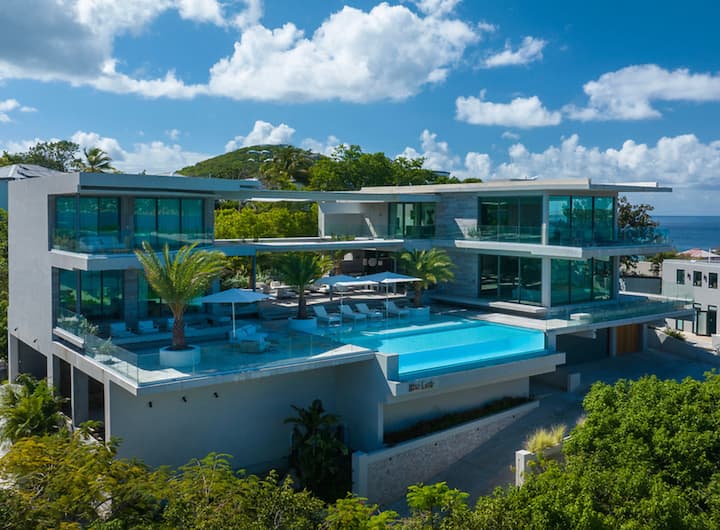 Blue Rock - New Luxury Villa In Cruz Bay - U.S. Virgin Islands