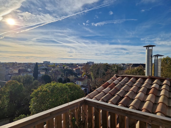 Appartement Charmant Sur Les Toits, Plein Centre ! - Bordeaux