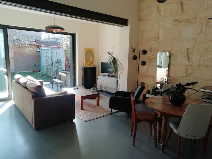 Maison Cosy Avec Jardin Située Barrière De Bègles - Bègles