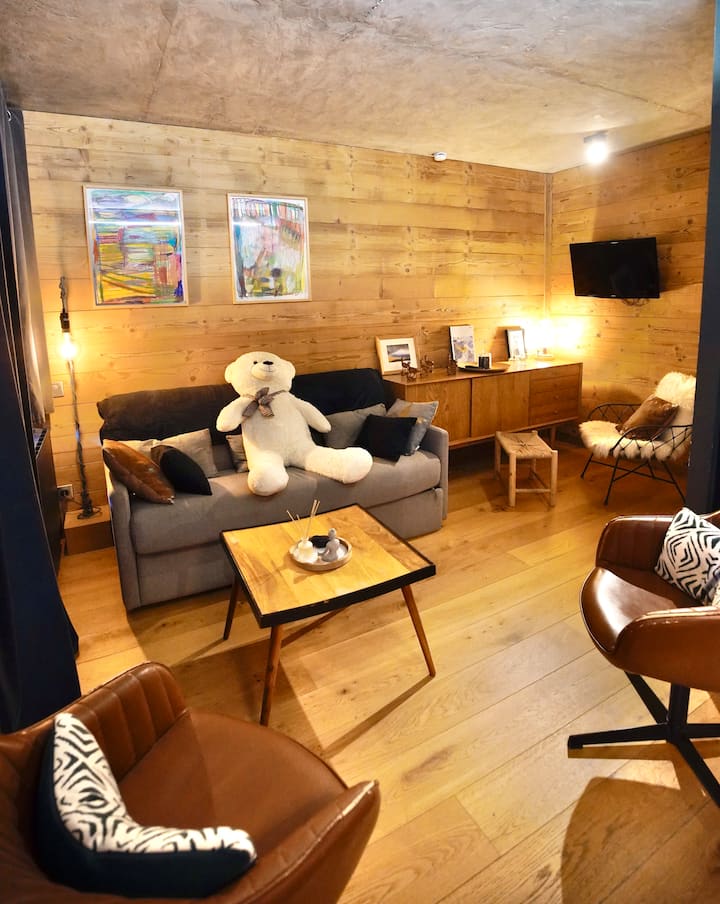 L’ours Blanc 6 Pers - Au Centre Et Près Des Pistes - L'Alpe d'Huez