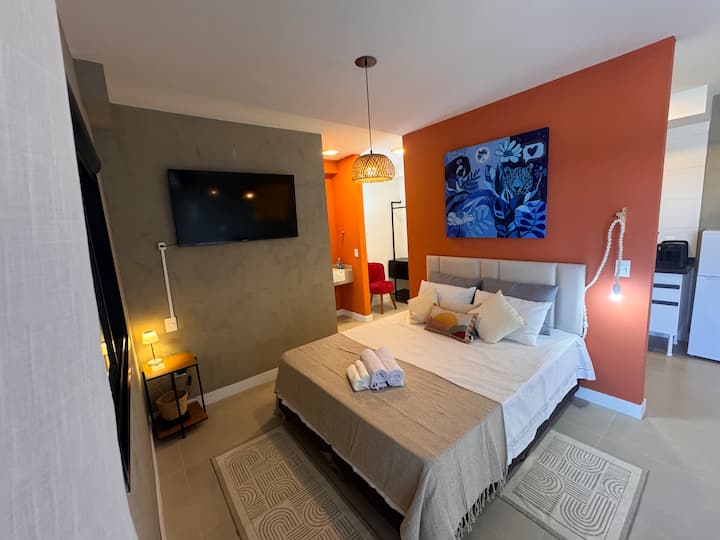 Studio Sirius | Muito Conforto Em Ed Icônico - Campinas