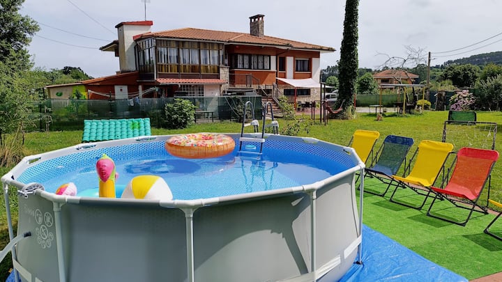 Casa Con Piscina "Family House Gijón" - Gijón