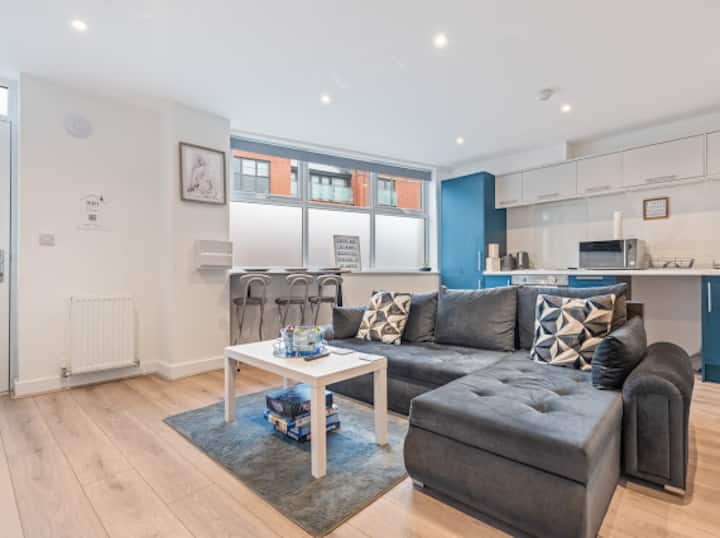 Modern Citycentre 2br Apt.|free Parking|ps5|wi-fi - Nottingham