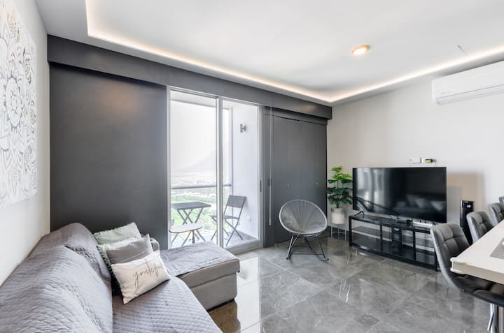 ¡Luxury In Fundidora! 4 Guests + Wifi, Gym & Pool - Monterrey