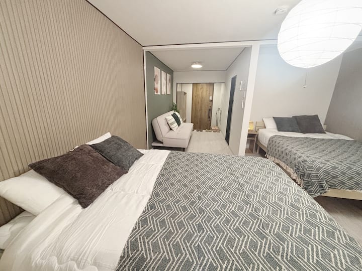 Ouverture Nov. 2025 Tsuruhashi 5 Min Séjour 4 Pers - Japan