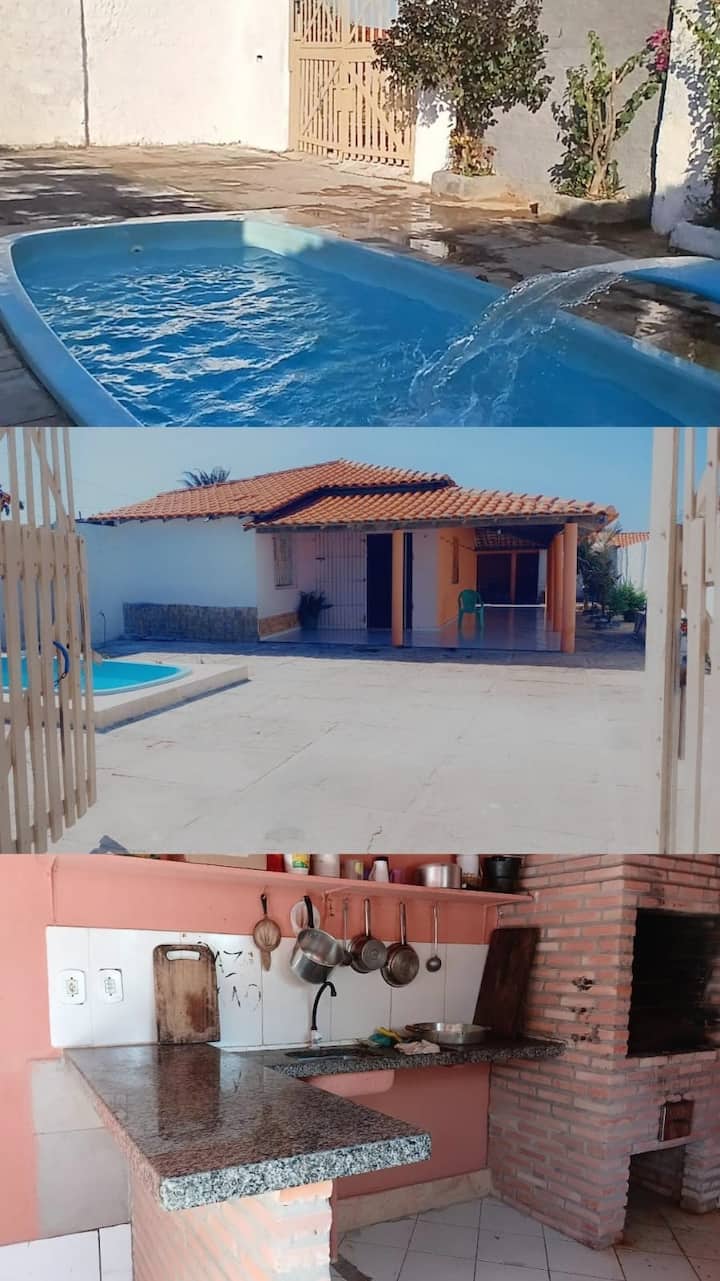 • Casa Com Piscina A 300m Do Mar - Luís Correia/pi - Luís Correia