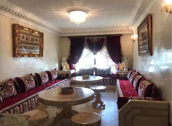 Appartement Chaleureux —Idéal Pour Famille, Tanger - Tangier