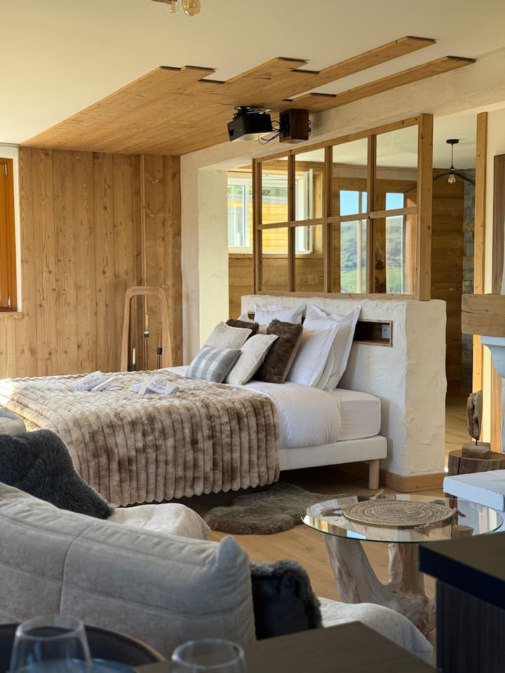 Bellevue Suite Luxe Pour Amoureux, Sauna, Jacuzzi - Xonrupt-Longemer