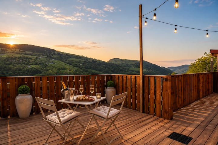 Bellevue, Jacuzzi, Sauna Et Vue Sur Les Vosges - Gérardmer