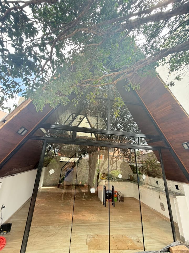 (Em Breve)cabana A-frame 5 Min-via Gastronômica - Pouso Alegre