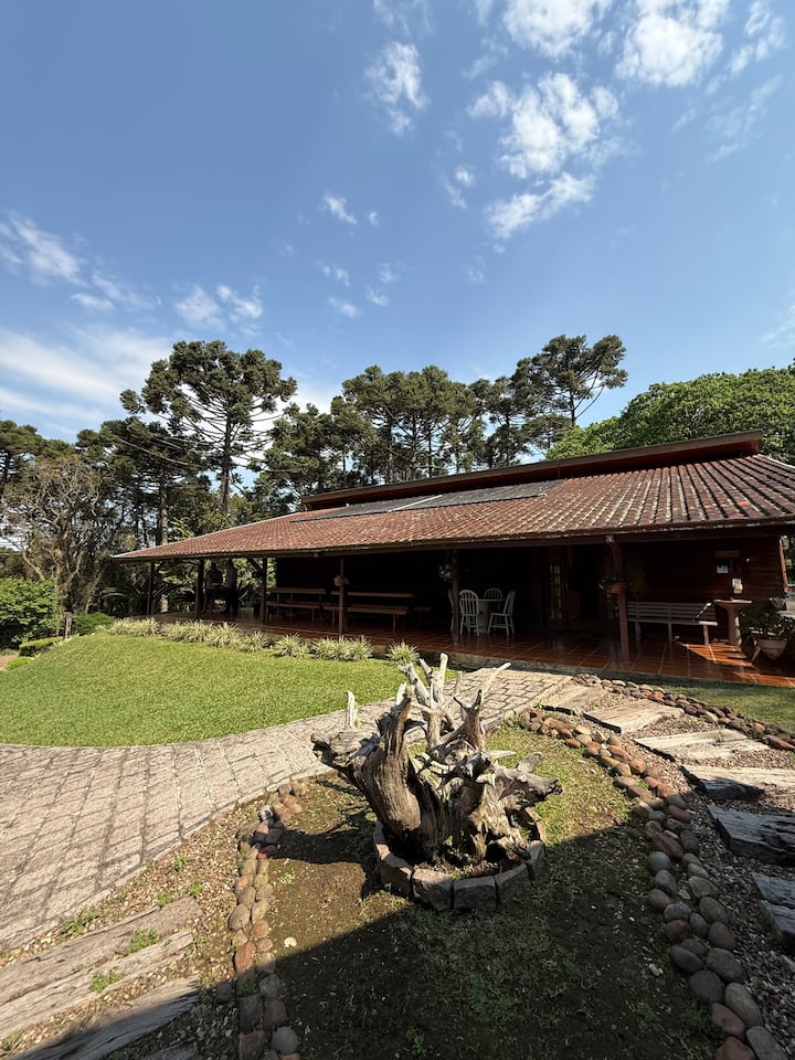 Casa De Campo Com Piscina Em Campo Largo - Campo Largo