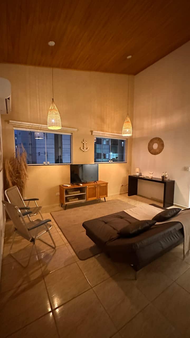 Loft – A 4 Min Da Praia Do Tenório, Até 8 Pessoas - Ubatuba