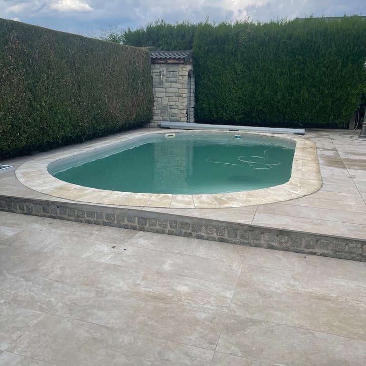 Kleines Gartenhaus Mit Pool - Rangsdorf