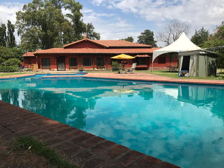 Casa Quinta 3,5 Has- 7 Pax Lujan Zona Arroyo Dulce - Luján