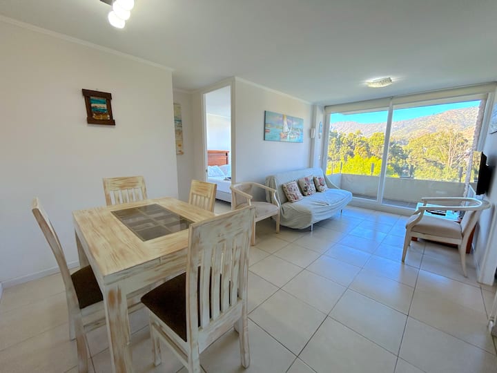 Magnifico Dpto Con Hermosa Vista Panoramica - Papudo