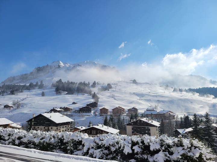 Appartement 5 Couchages Et Vue Sur Les Montagnes - Le Grand-Bornand