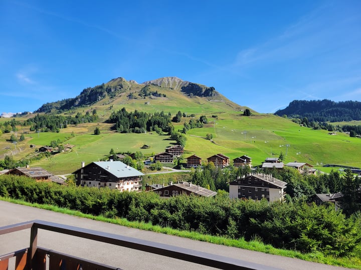 Appartement 5 Couchages Et Vue Sur Les Montagnes - Le Grand-Bornand
