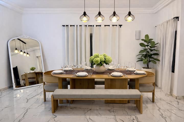 Appartement Moderne Avec Grande Terrasse & Vue Lac - Cotonou