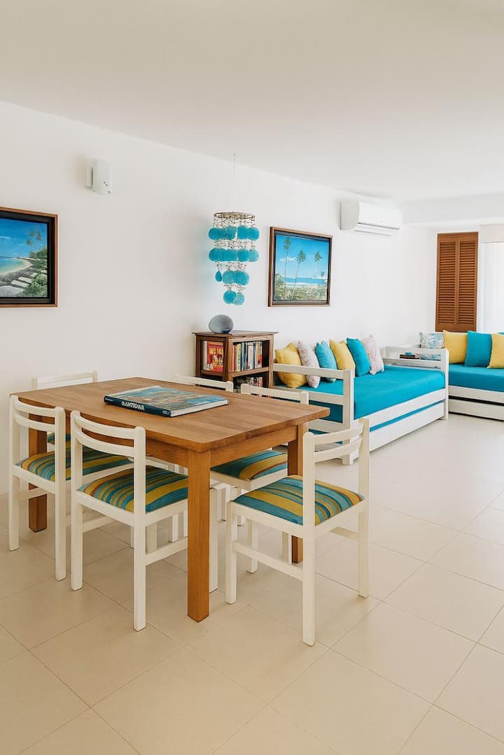 Apartamento Piso 4 Hansa Reef/1 Min De La Playa - San Andrés