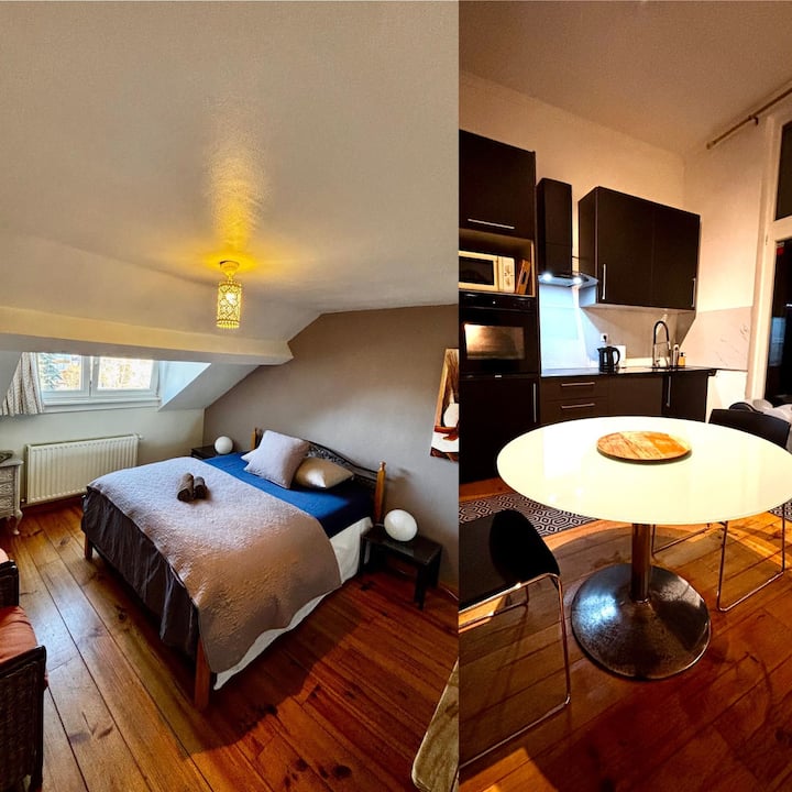 Chambre+cuisine - Brussel