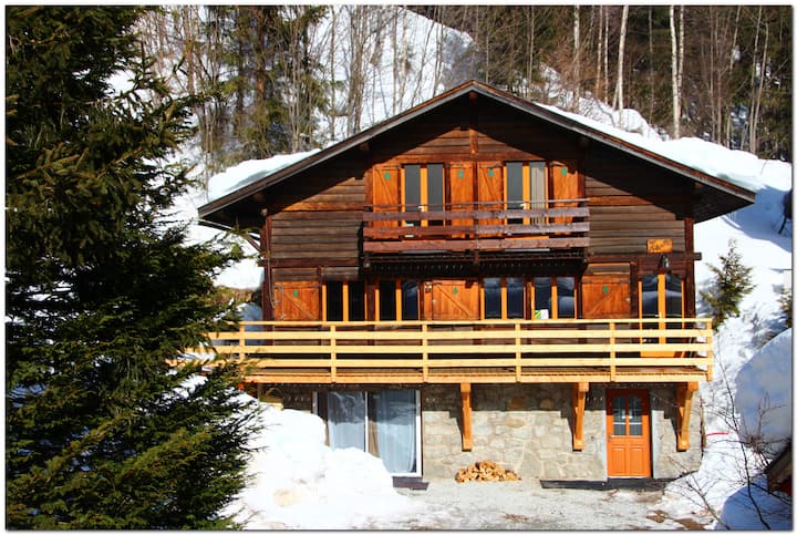 Cosy Chocolate Box Chalet With Log Fire & Hot Tub - Sixt-Fer-à-Cheval