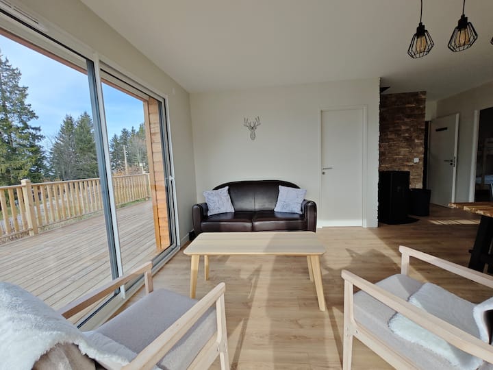Chalet Neuf Et Cosy Au Collet D’allevard - Allevard