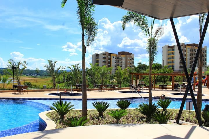 Apartamento Ilhas Do Lago Eco Resort Caldas Novas - Caldas Novas
