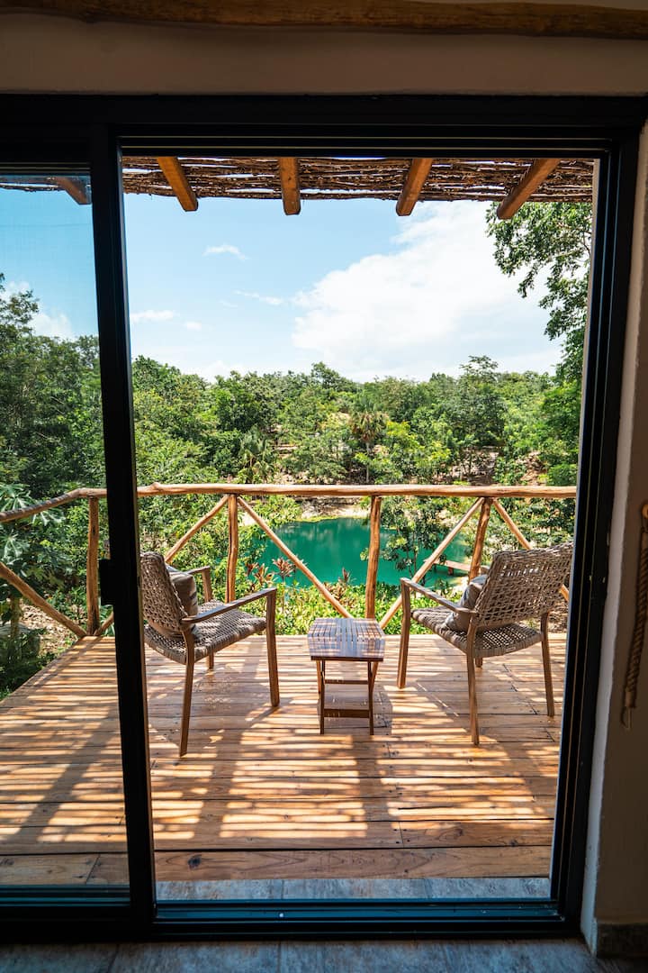 Cabaña Con Cenote Privado Cerca De Cancún - Riviera Maya