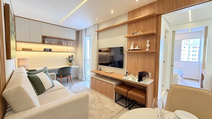 Suíte Elegante Na Vila Itapura - Campinas