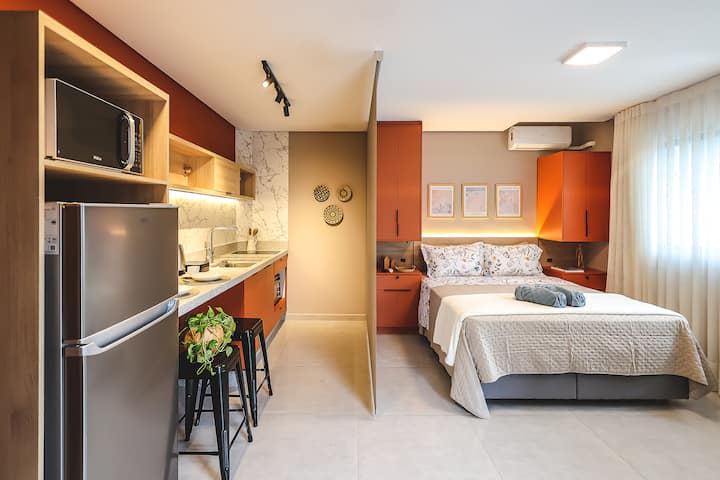 Studio Solar Do Campeche 1 Km Da Praia - Brazil