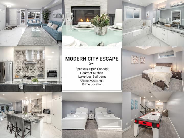 Luxury Inner City New Built /Garage /Ac/ev Charger - カルガリー