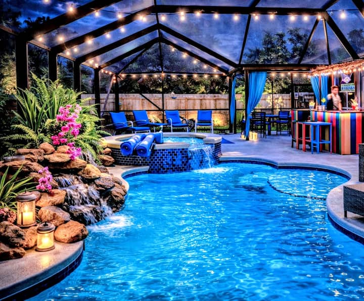 Resort Vibe- Heated Pool + Spa+tiki Bar-near Beach - Vero Beach, FL