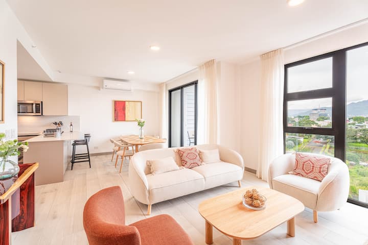 Sabana Art Loft, Con Gym/sauna/piscina - San José